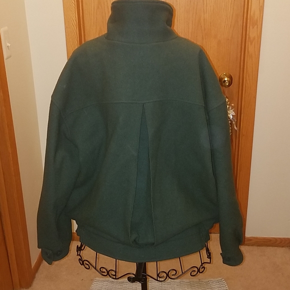 Woolrich | Jackets & Coats | Vtg Woolrich Woman Dark Green Wool Lined ...